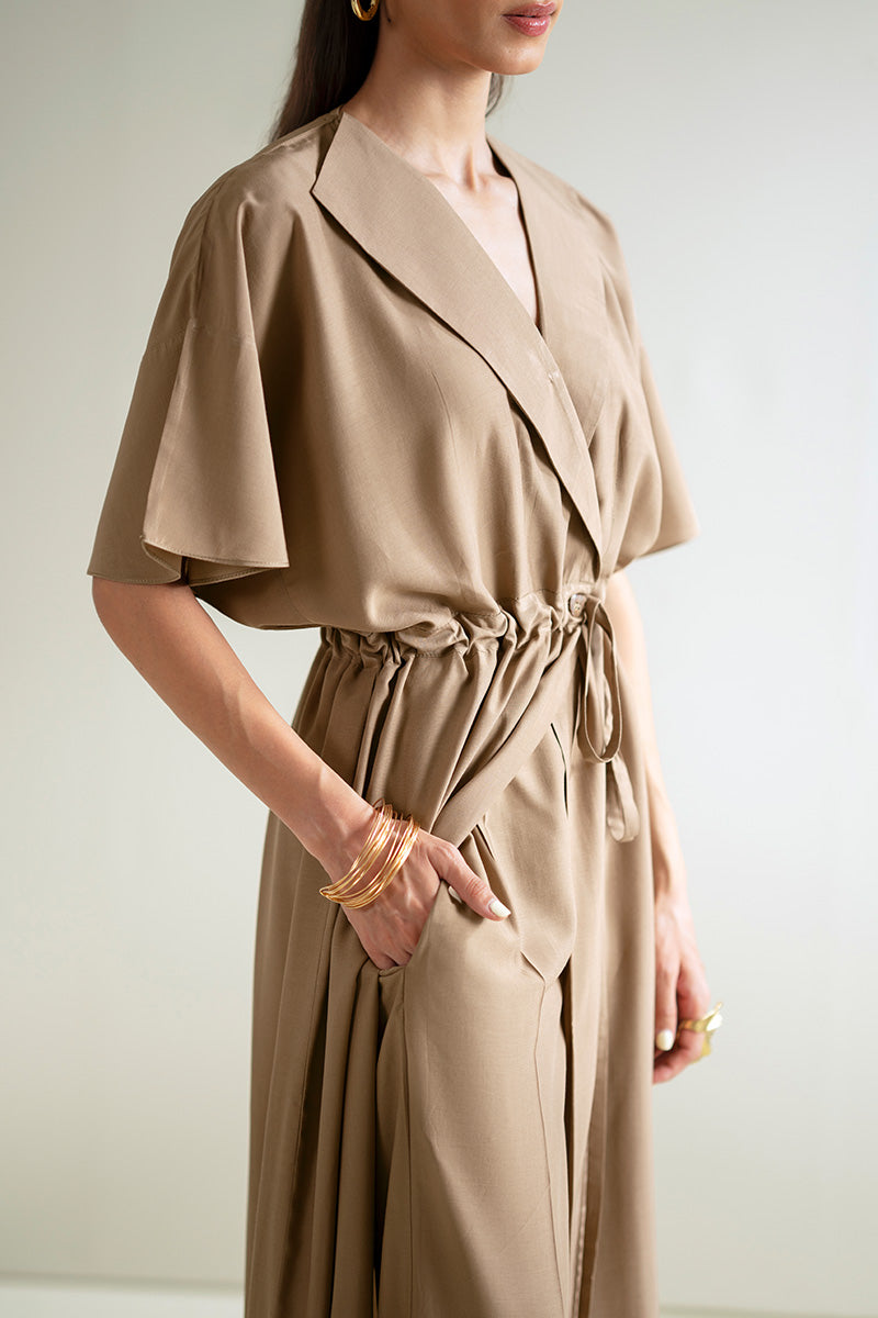 Buff Trench Set – Armas Clothing
